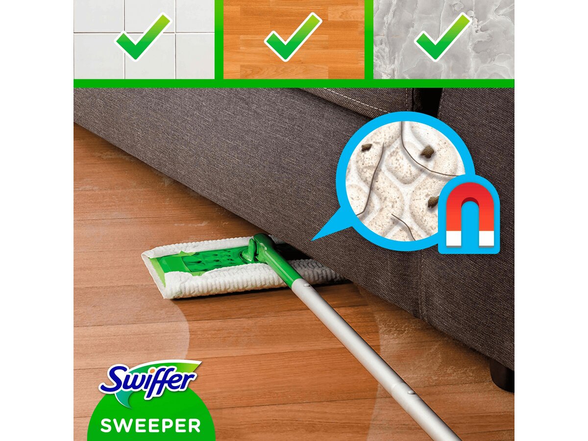 Mop płaski SWIFFER Traps & Locks – sklep internetowy Avans.pl