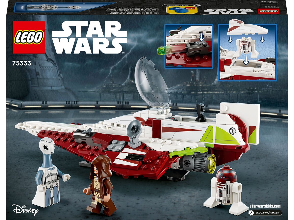 LEGO 75333 Star Wars Myśliwiec Jedi Obi-Wana Kenobiego – sklep ...