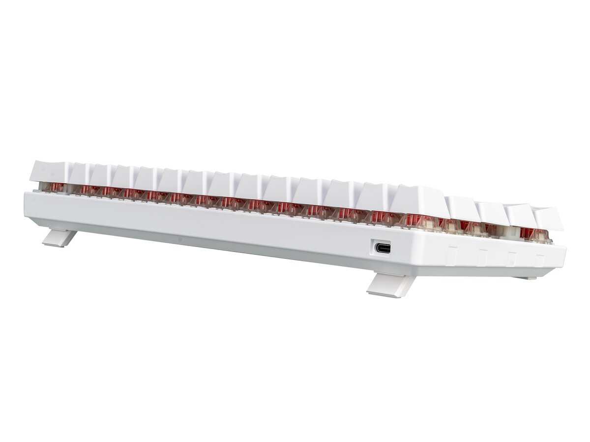 Klawiatura MAD DOG GK850W Gateron Red Biały – sklep internetowy Avans.pl