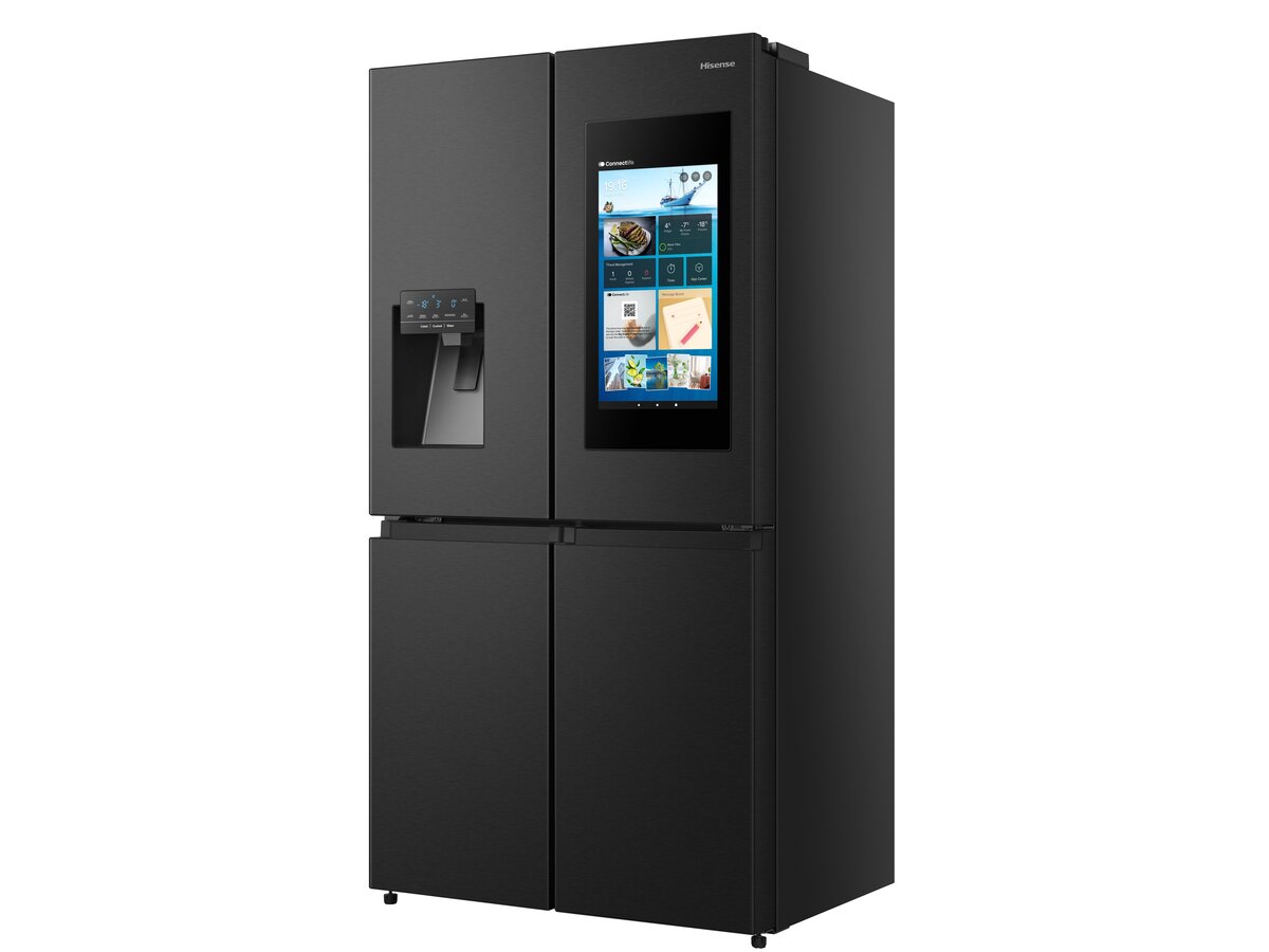 Lodówka HISENSE RQ760N4IFE MD Side by Side No Frost 178.5cm Czarna ...