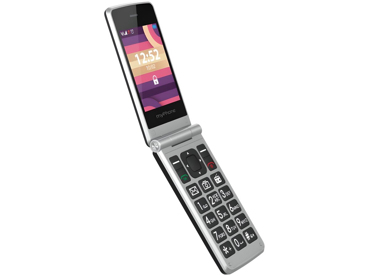 Telefon MYPHONE Tango LTE Czarno-srebrny – sklep internetowy Avans.pl