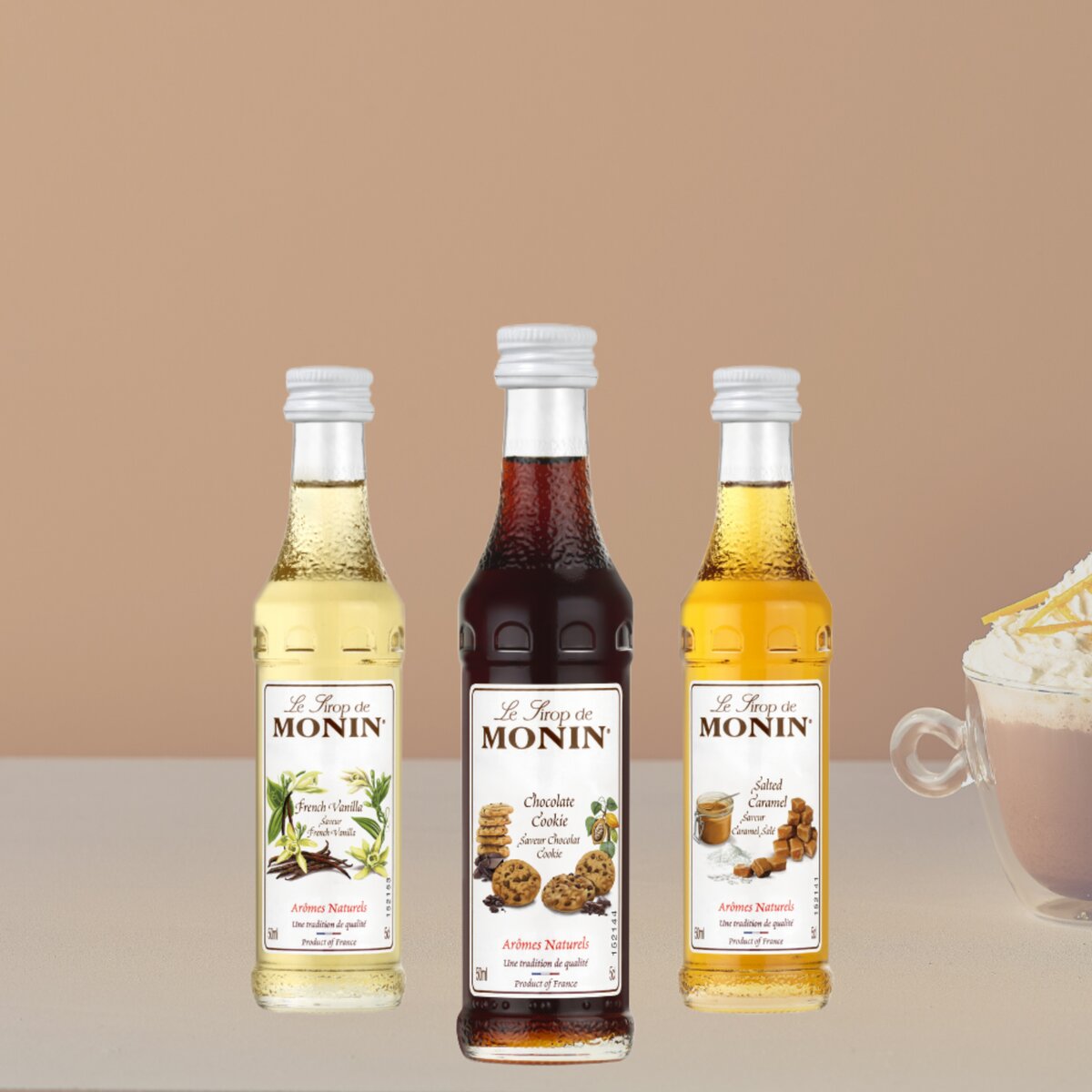 Zestaw syropów do kawy MONIN Mini Set 3 x 50 ml – sklep internetowy ...
