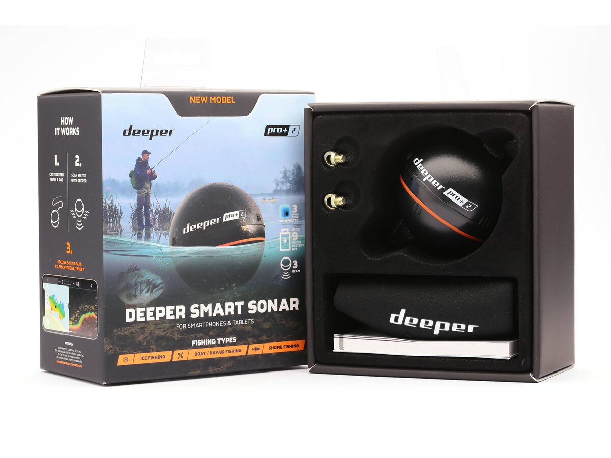 Echosonda wędkarska DEEPER PRO+ 2 – sklep internetowy Avans.pl