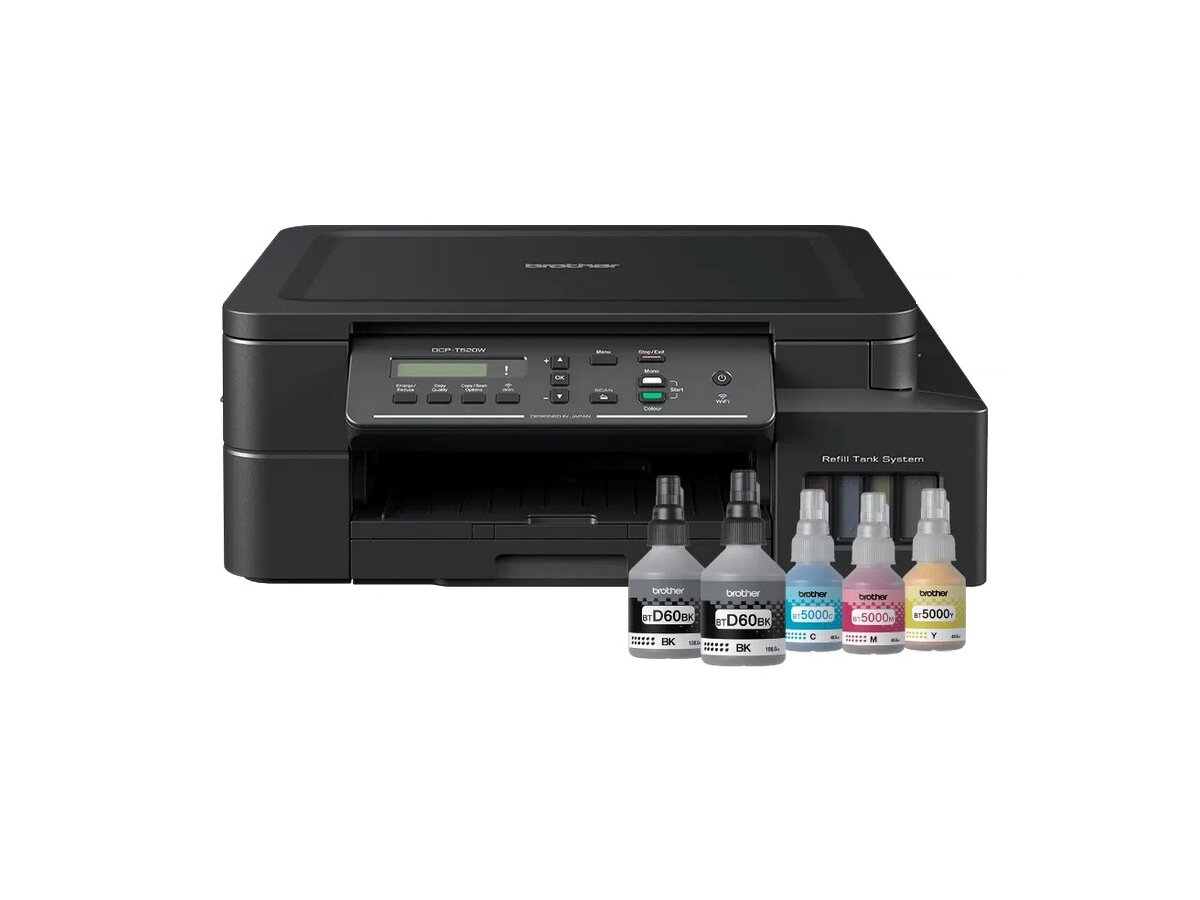 Urządzenie wielofunkcyjne BROTHER DCP-T520W Druk w kolorze, Wi-Fi ...