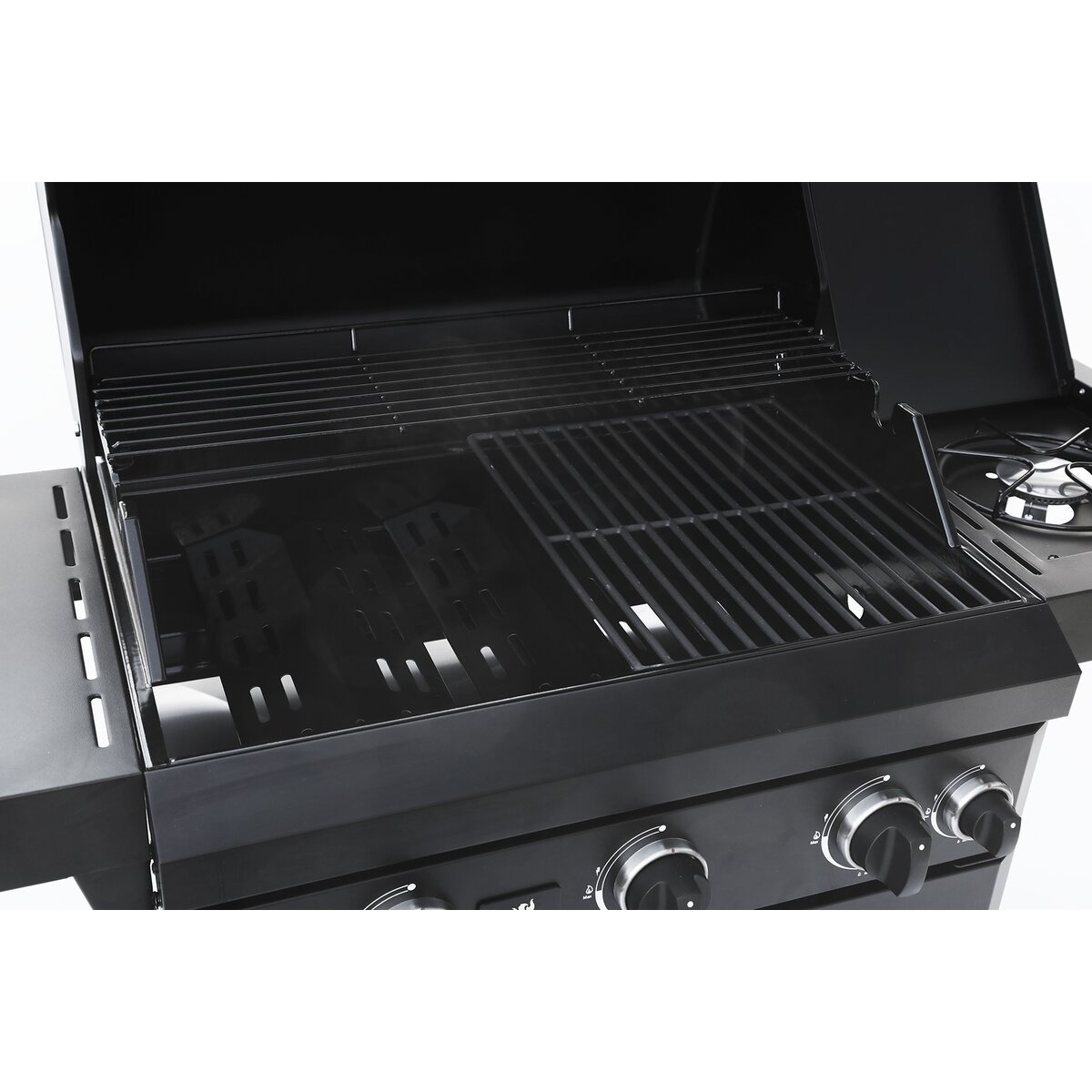 Grill gazowy LANDMANN Rexon New 3.1 01576 Czarny – sklep internetowy Avans.pl