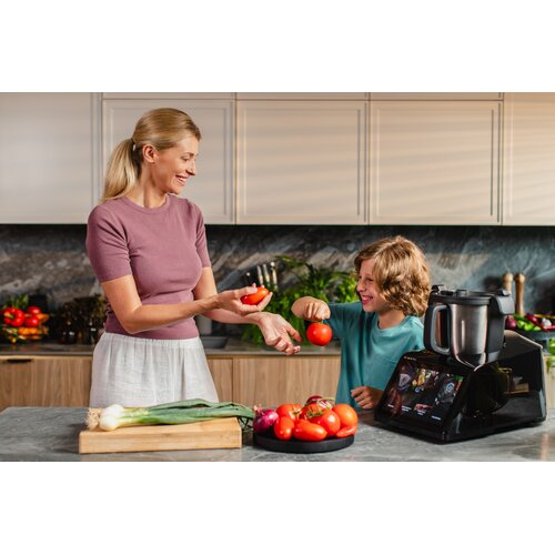 Wielofunkcyjny robot kuchenny ICOOOK 3.0 PLUS MRK-48P (WiFi) z krajarką w kostkę, funkcją ...