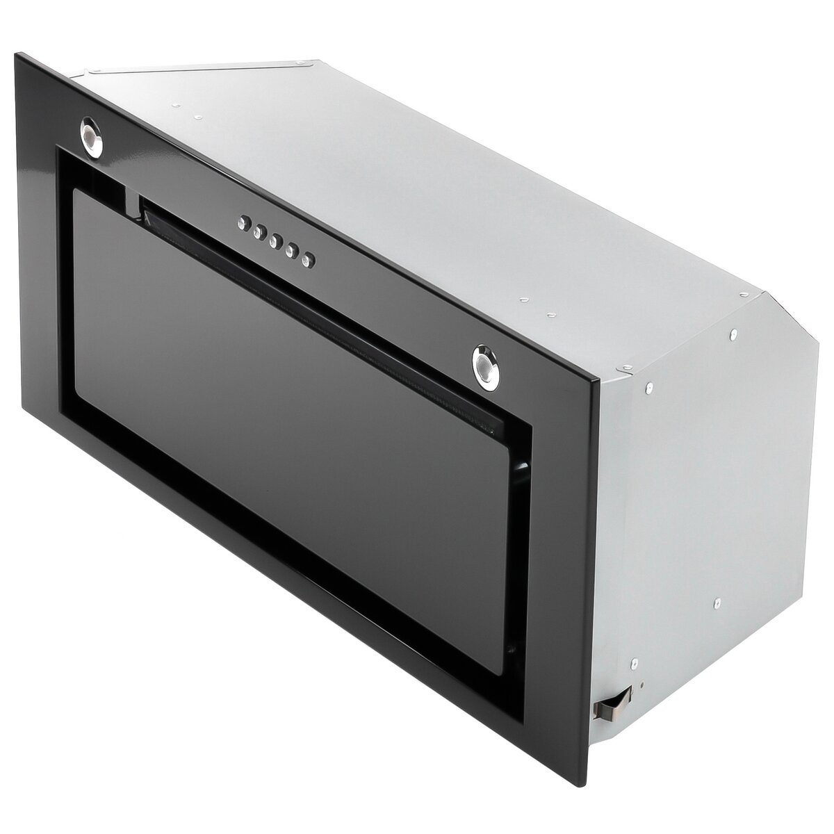 Okap SEENERGY Gruppo Incasso Vetro 72 BL Czarny 411m3/h 57dB klasa A ...