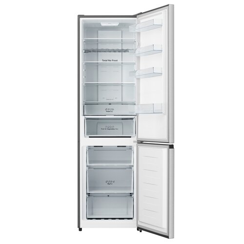 Lodówka HISENSE RB440N4ACD No Frost 200.4 cm Srebrna Licowane drzwi ...