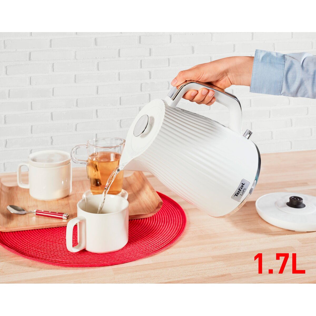 Czajnik TEFAL Loft KO250130 Biały – sklep internetowy Avans.pl