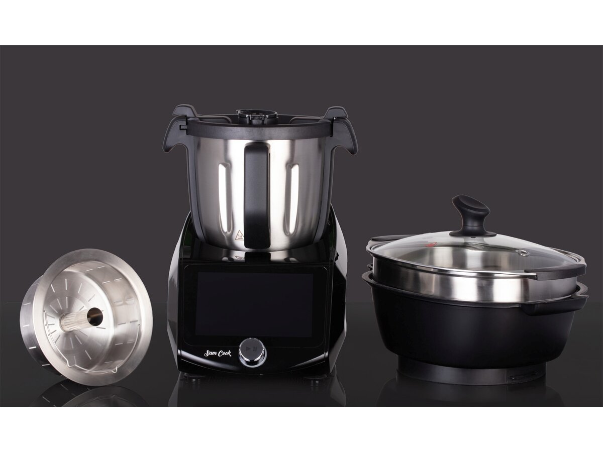 Robot wielofunkcyjny SAM COOK PSC-11 (WiFi) 1400W z wbudowaną wagą i ...