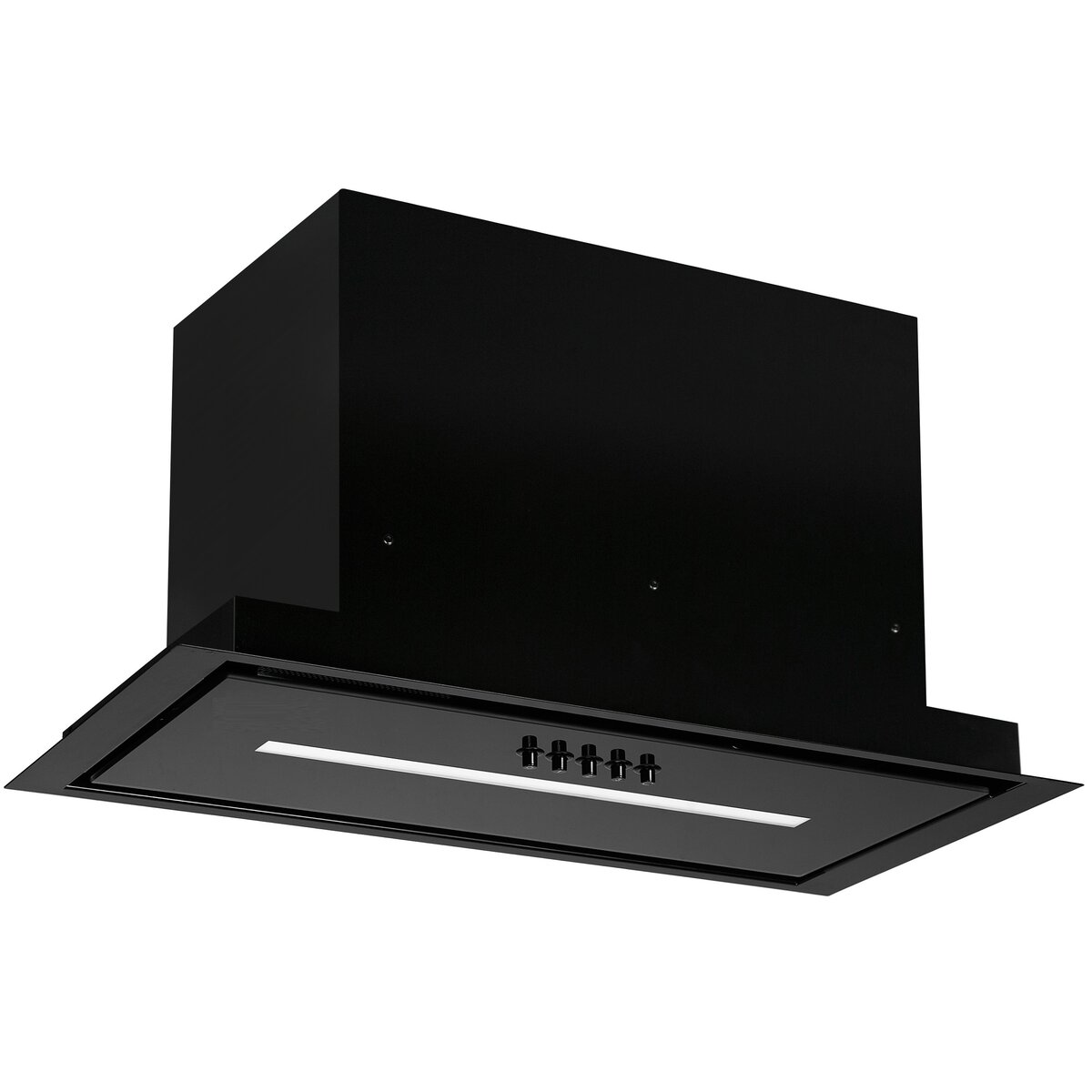 Okap MAAN Helios 60 Push Button Czarne szkło 455m3/h 59dB klasa B ...