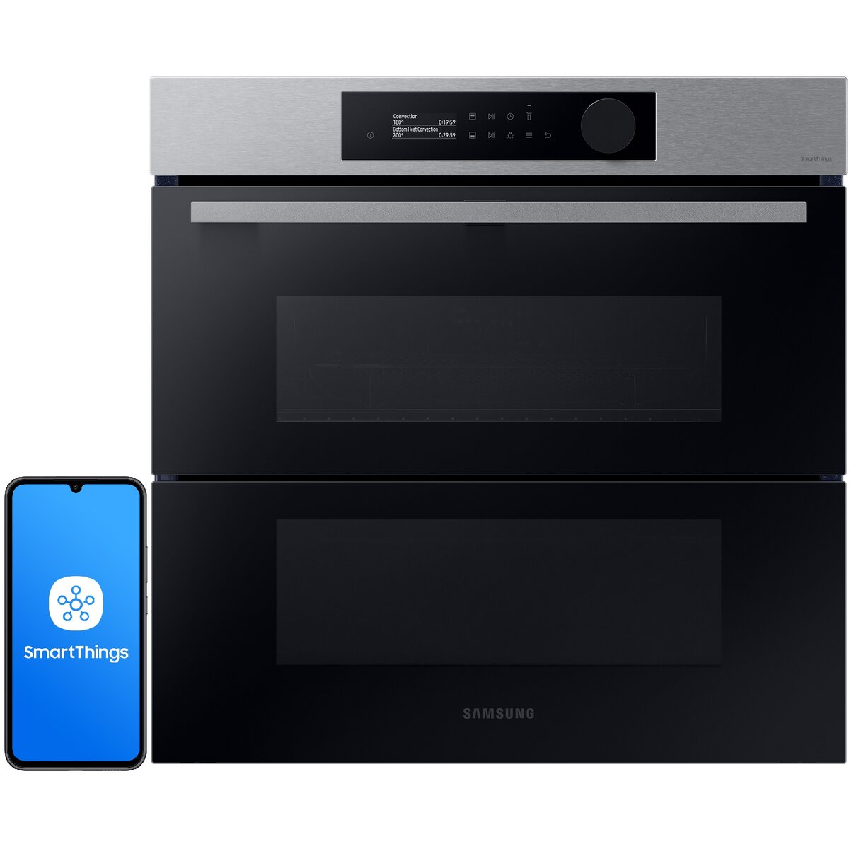 Piekarnik SAMSUNG NV7B5745PAS U2 Elektryczny parowy Czarno-srebrny A+ ...