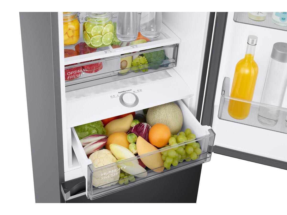 Lodówka SAMSUNG RB38C774DB1 EF AI No Frost 203cm Grafitowa Komora zero - Optimal Fresh+ – sklep ...