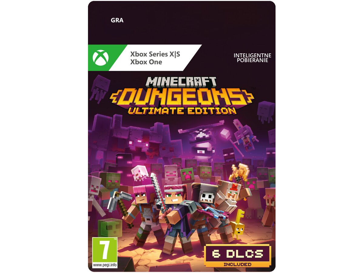 Kod aktywacyjny Minecraft: Dungeons - Ultimate Edition Gra XBOX ONE ...