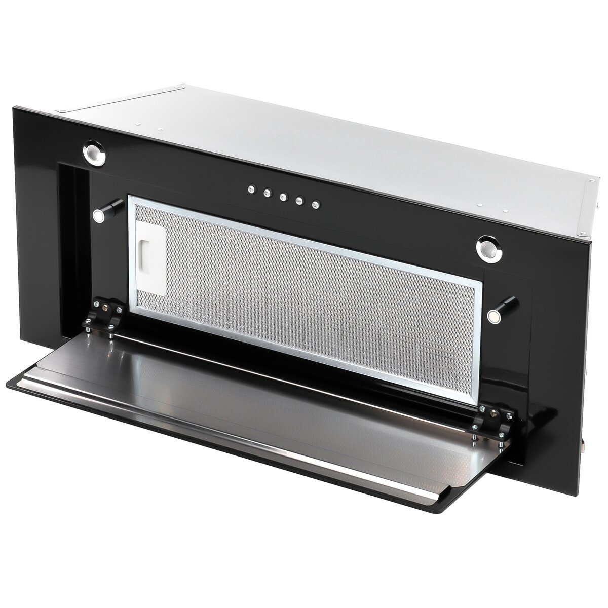 Okap SEENERGY Gruppo Incasso Vetro 72 BL Czarny 411m3/h 57dB klasa A ...