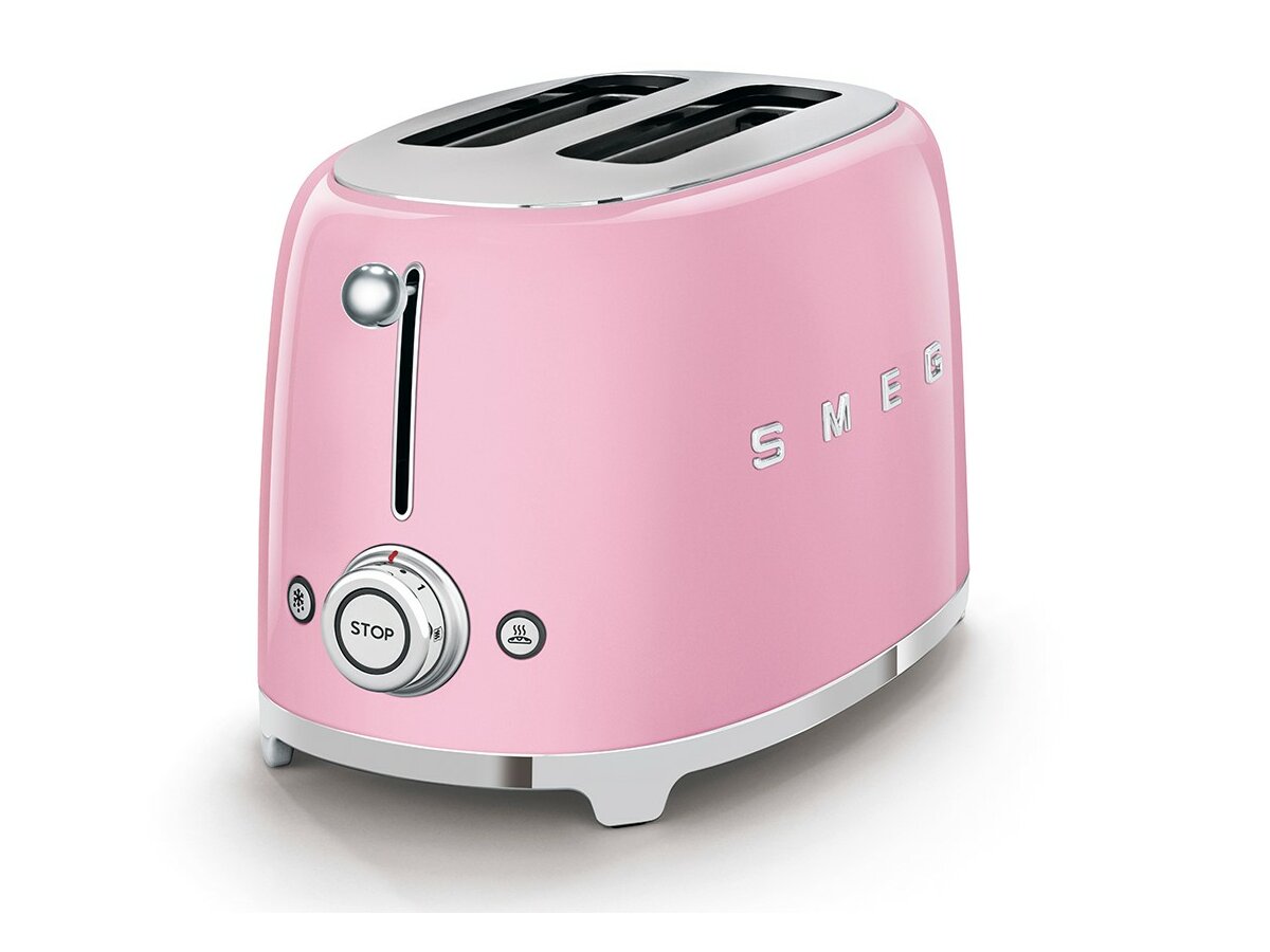 Toster SMEG TSF01PKEU Różowy – sklep internetowy Avans.pl