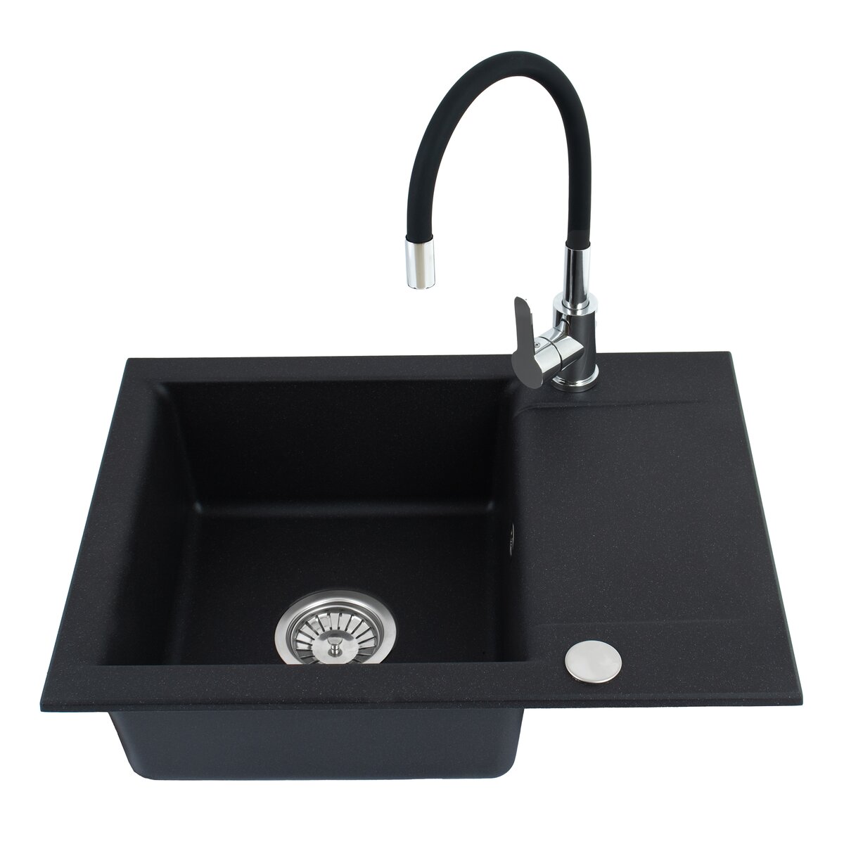 Zlewozmywak ALVEUS Invis Flex 1205991 Czarny + bateria – sklep ...