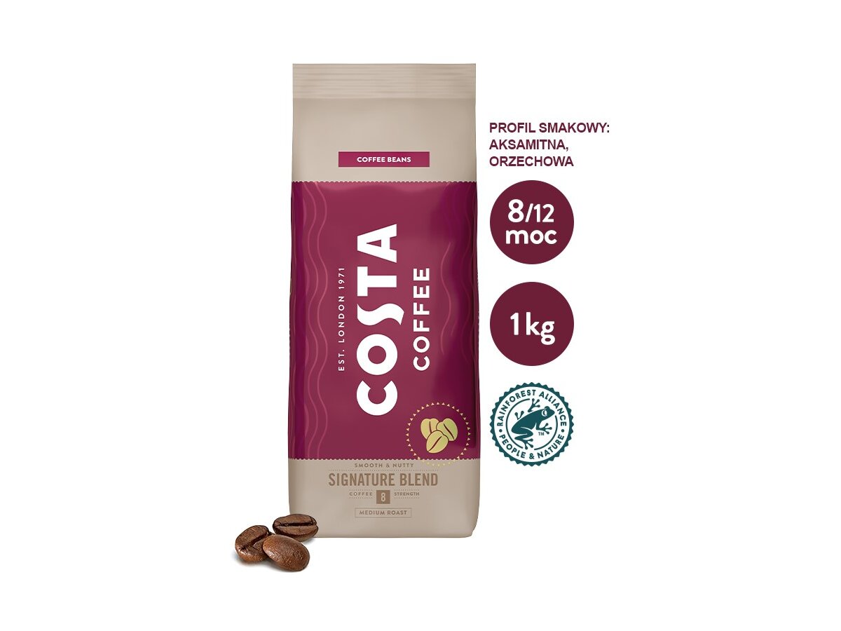 Kawa ziarnista COSTA COFFEE Signature Blend Medium 1 kg – sklep ...