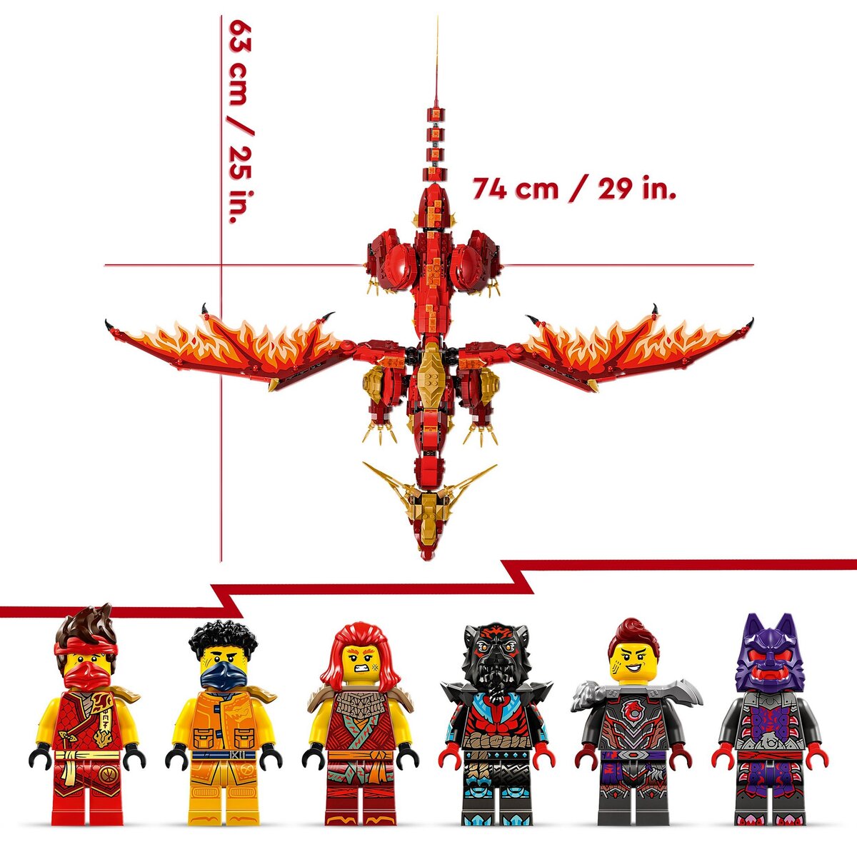 LEGO 71822 NINJAGO Smoczyca źródła ruchu – sklep internetowy Avans.pl