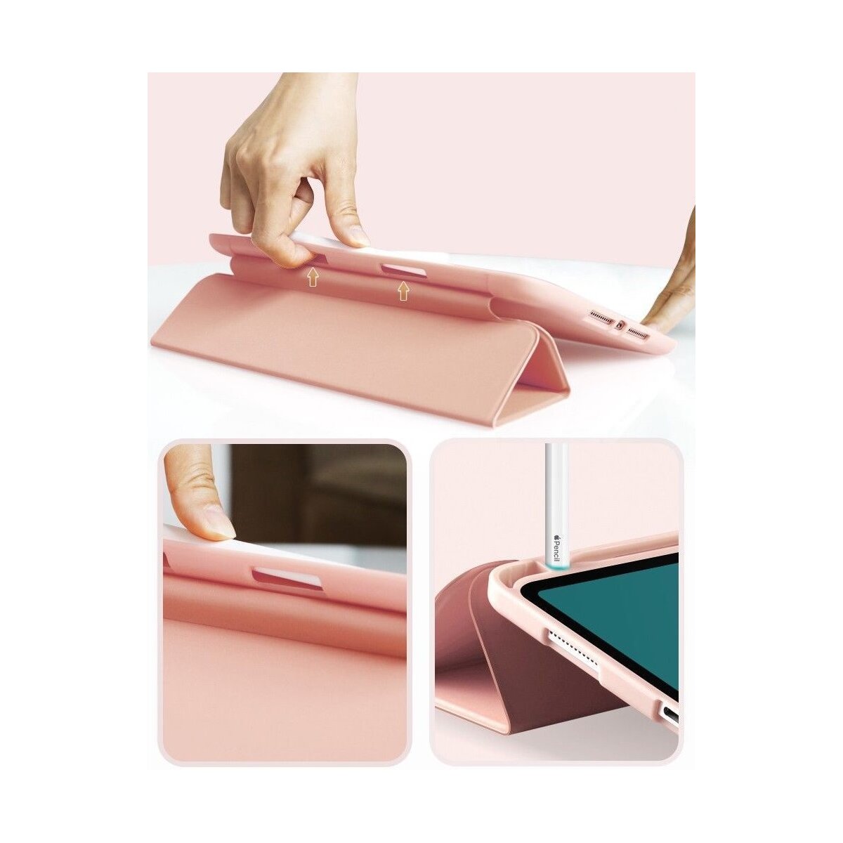 Etui na iPad TECH-PROTECT SC Pen Różowy – sklep internetowy Avans.pl