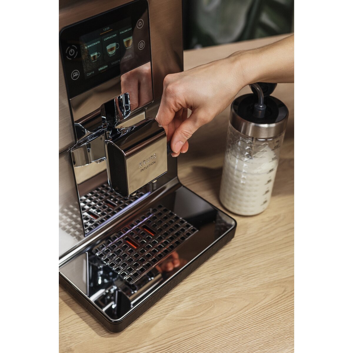 Pojemnik na mleko KRUPS XS804000 – sklep internetowy Avans.pl