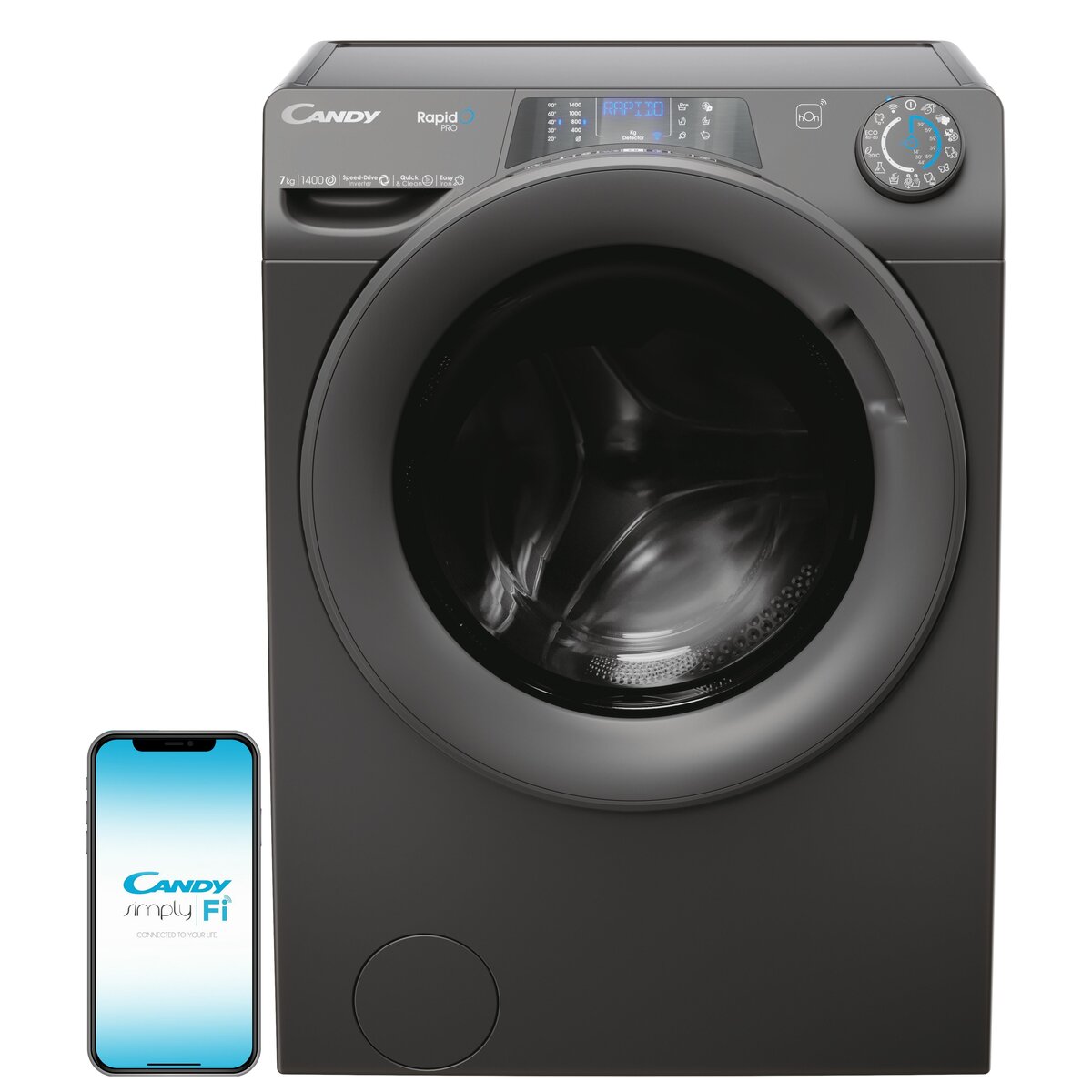 Pralka CANDY Rapido Pro RP4 476BWMRR 1-S 7kg 1400 obr – sklep ...