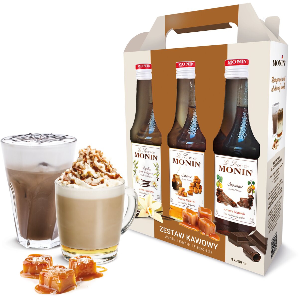 Zestaw syropów do kawy MONIN Maxi Set 3 x 250 ml – sklep internetowy ...