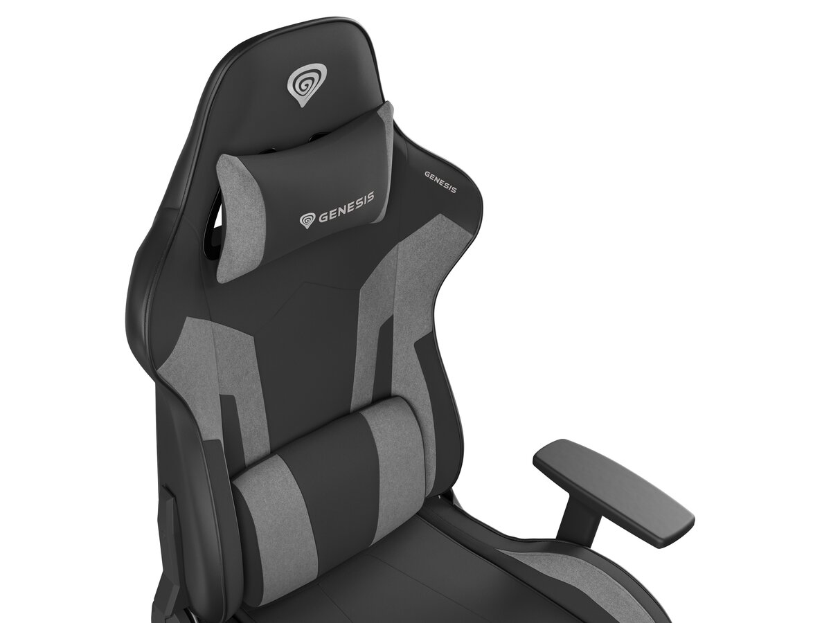 Fotel GENESIS Nitro 720 Czarno-szary – sklep internetowy Avans.pl