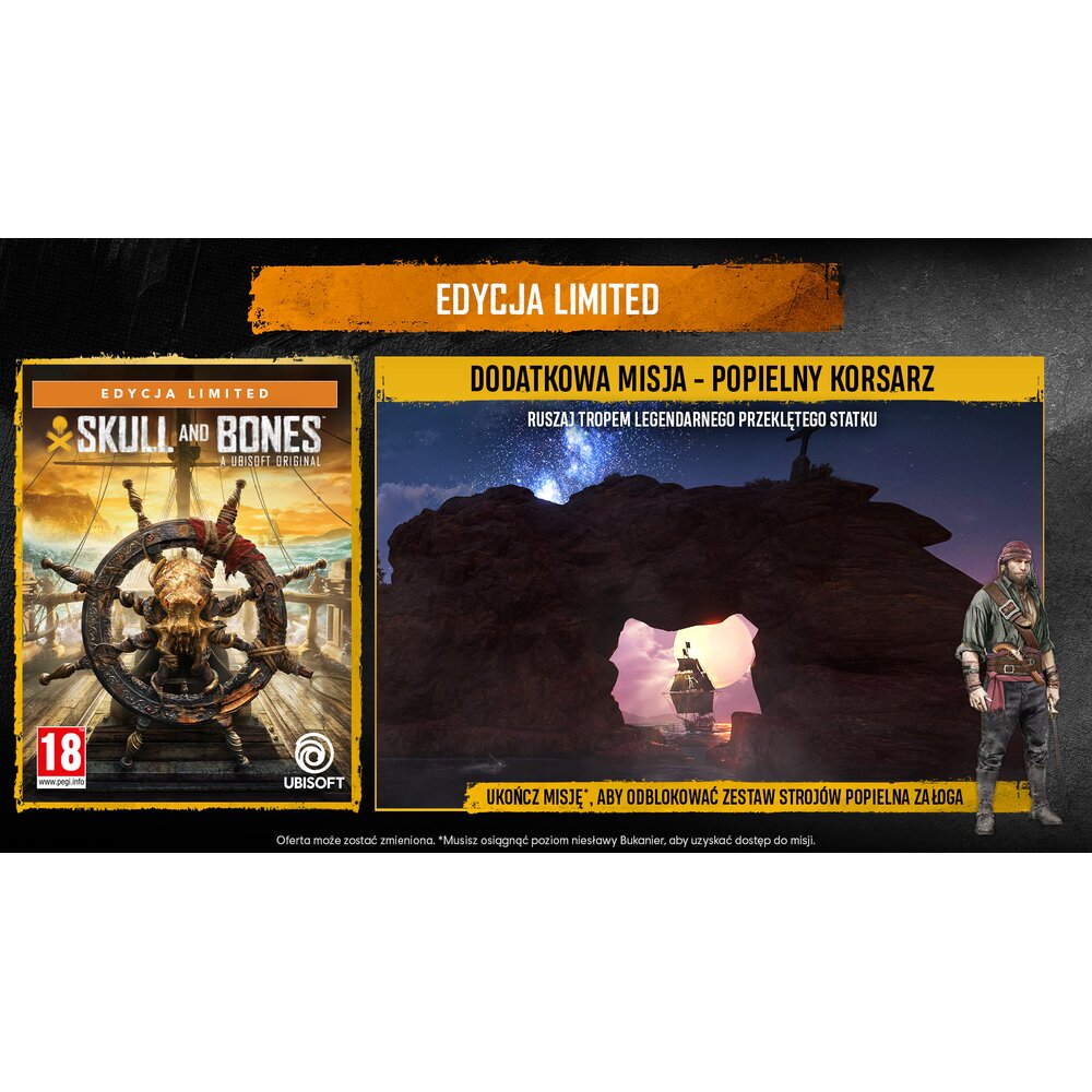 Skull & Bones - Edycja Limitowana Gra XBOX SERIES X – sklep internetowy Avans.pl