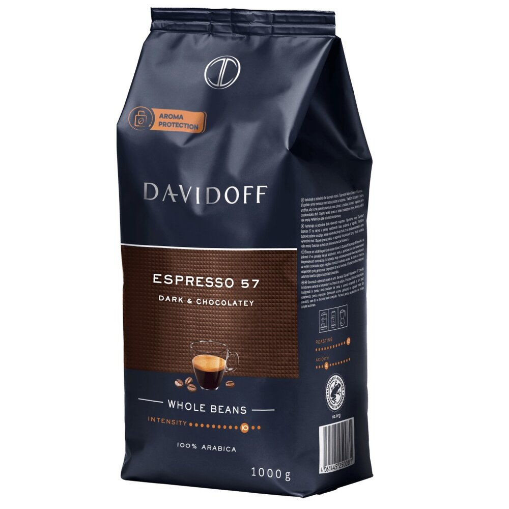 Kawa ziarnista DAVIDOFF Espresso 57 1 kg – sklep internetowy Avans.pl