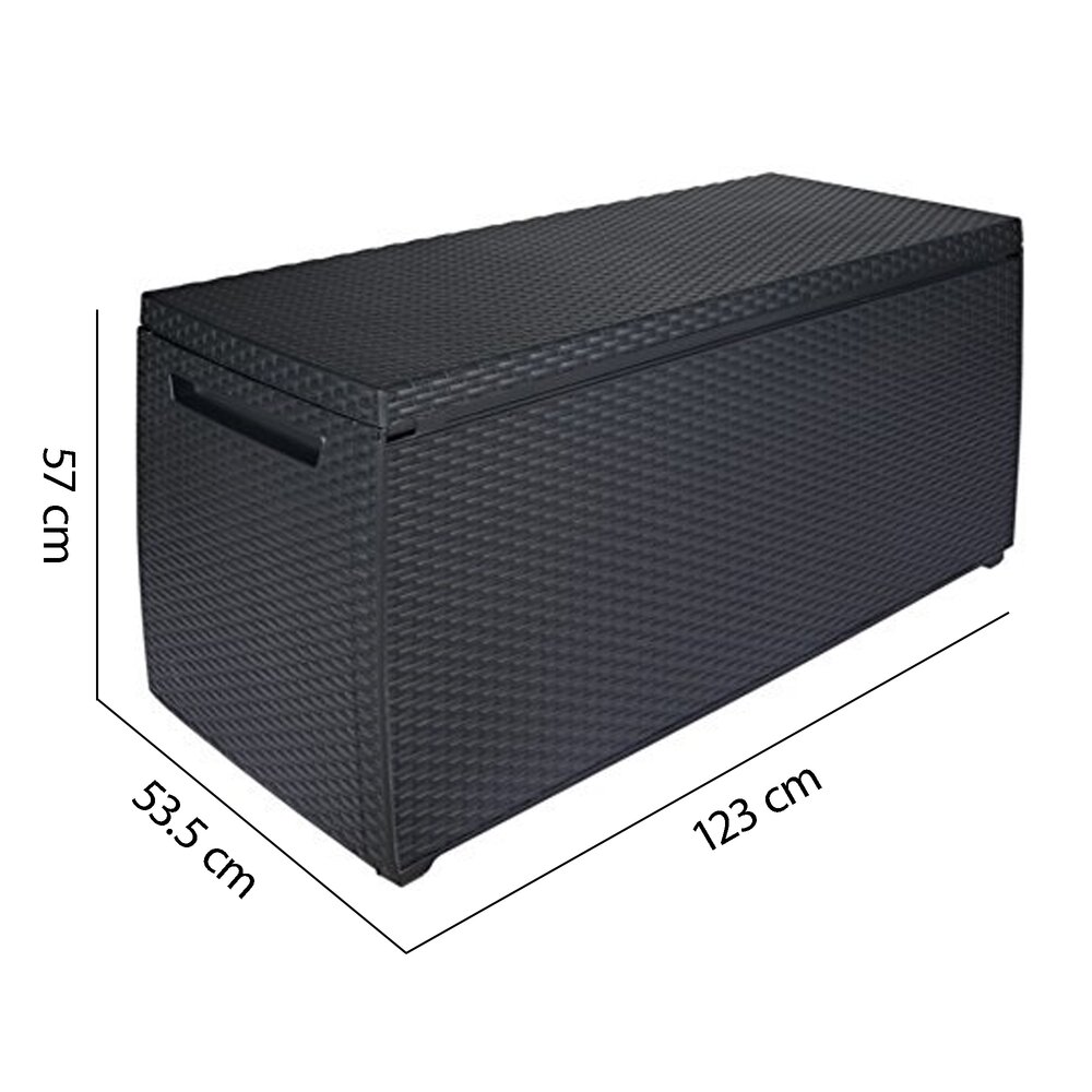 Skrzynia ogrodowa KETER Capri Storage Box 305 L Antracyt – sklep ...