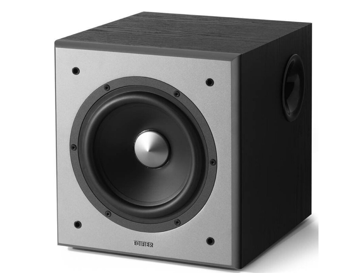 Subwoofer EDIFIER T5 Czarny, Aktywny, 70W, Typ Bass Reflex, 8 ...
