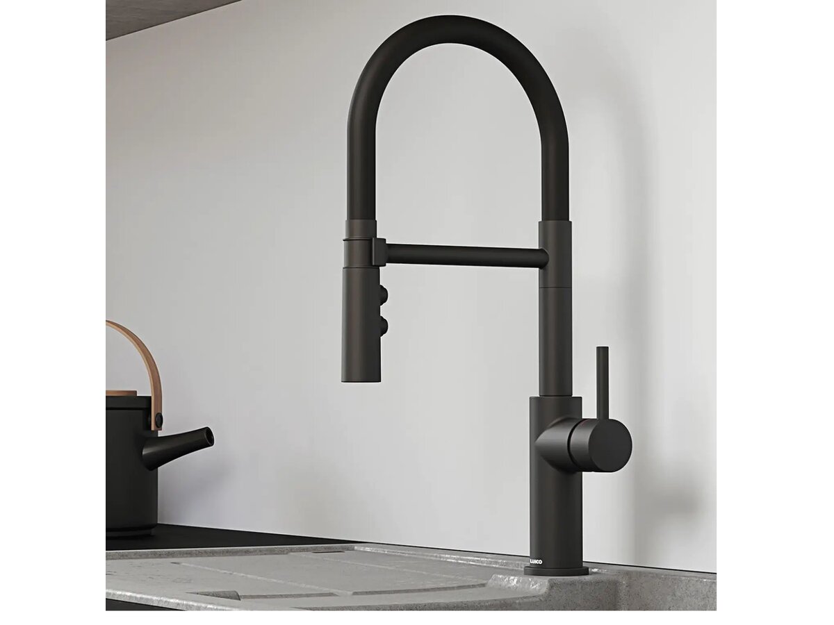 Bateria BLANCO Catris-S Flexo 525793 Czarny mat – sklep internetowy ...