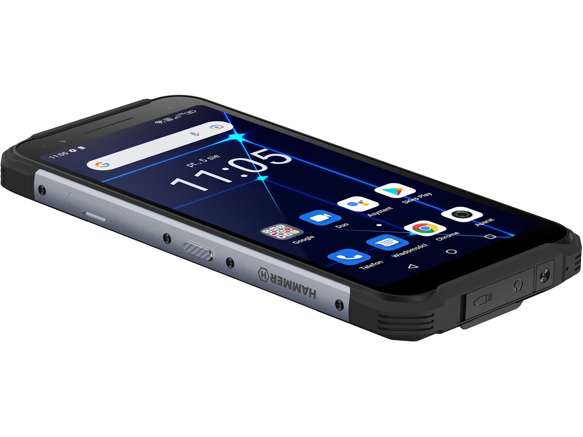 Smartfon MYPHONE Hammer Construction 6/128GB 6" Czarny – sklep internetowy Avans.pl