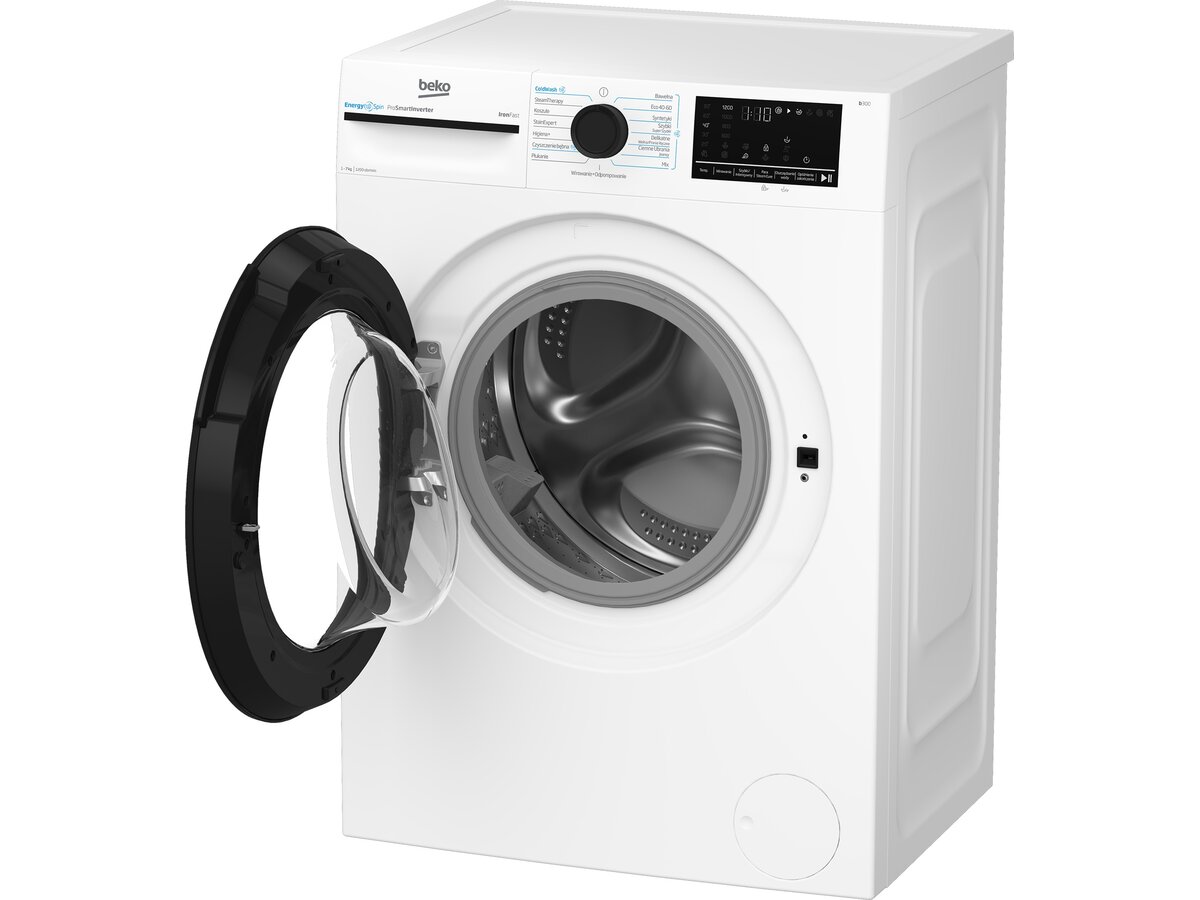 Pralka BEKO slim XBM3WFU47215W b300 7kg 1200 obr.EnergySpin SteamCure ...