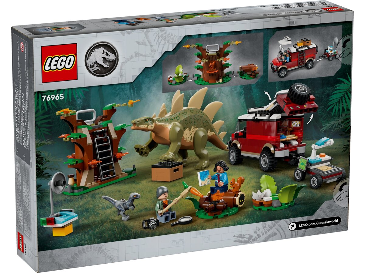 LEGO 76965 Jurassic World Dinomisje: odkrycie stegozaura – sklep ...