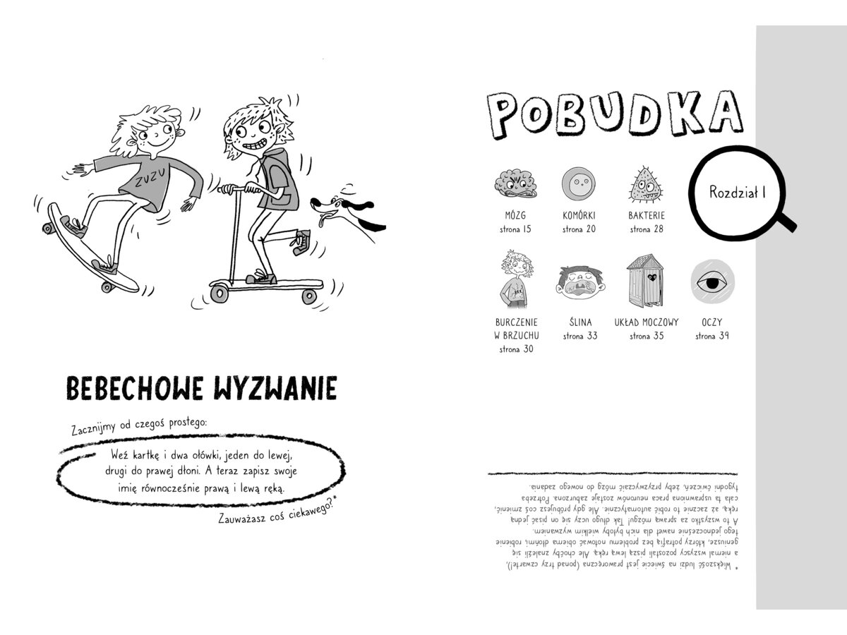 Książka Bebechy, czyli ciało człowieka pod lupą Adam Mirek (miękka ...