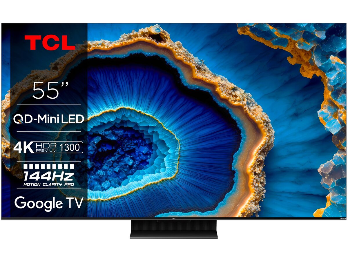 Telewizor TCL 55C804 55'' MINILED 4K 144Hz Google TV Dolby Vision Dolby Atmos HDMI 2.1 – sklep ...