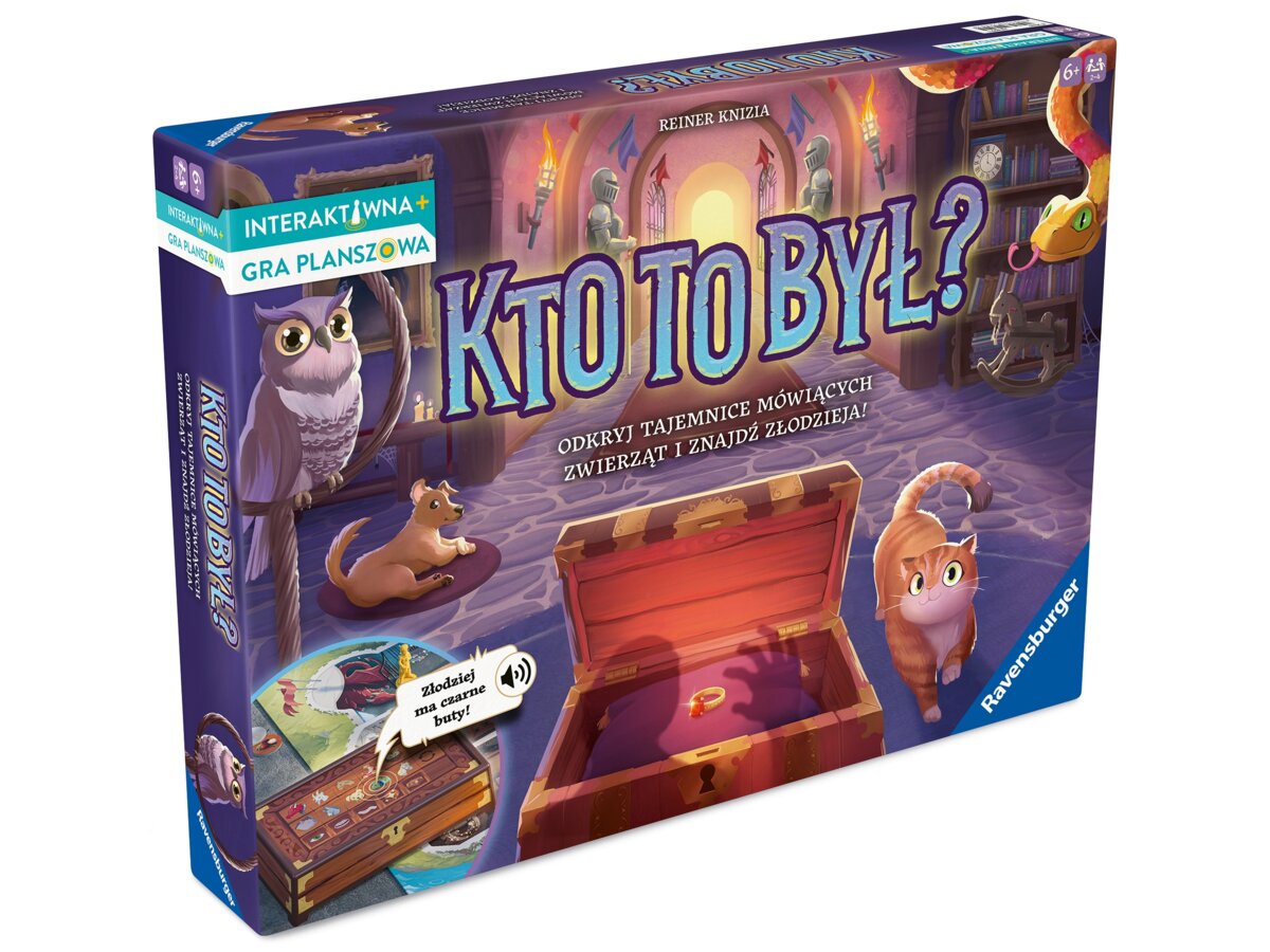 Gra planszowa RAVENSBURGER Kto to był? 24899 – sklep internetowy Avans.pl