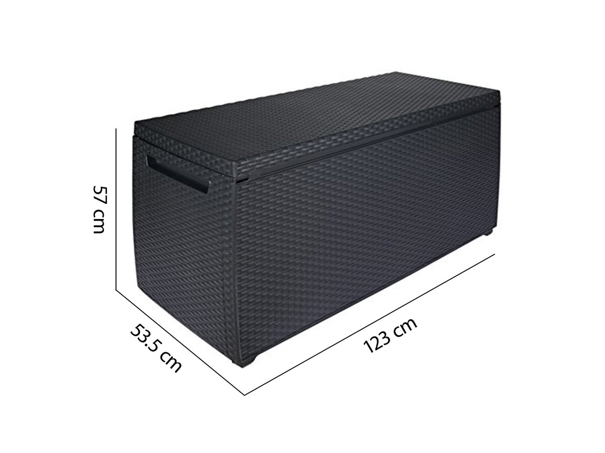 Skrzynia ogrodowa KETER Capri Storage Box 305 L Antracyt – sklep ...