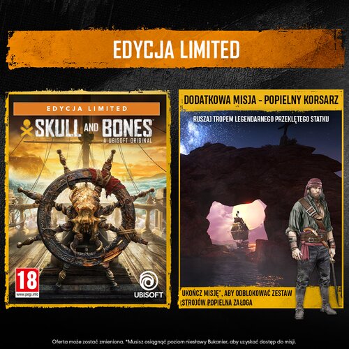 Skull & Bones - Edycja Limitowana Gra XBOX SERIES X – sklep internetowy Avans.pl